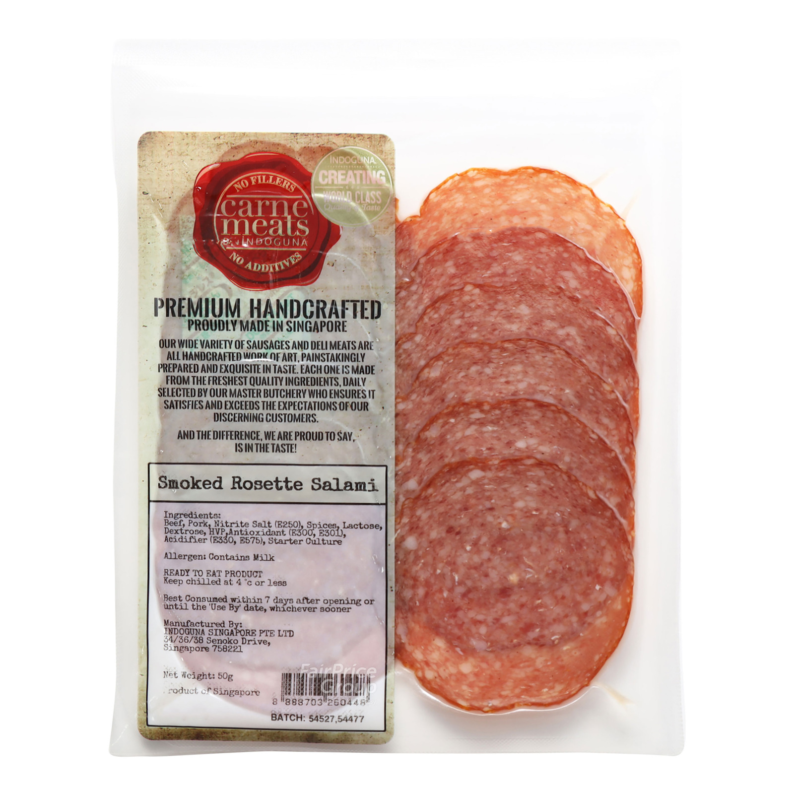 Carne Meat Roasted Salami - Rosette | NTUC FairPrice