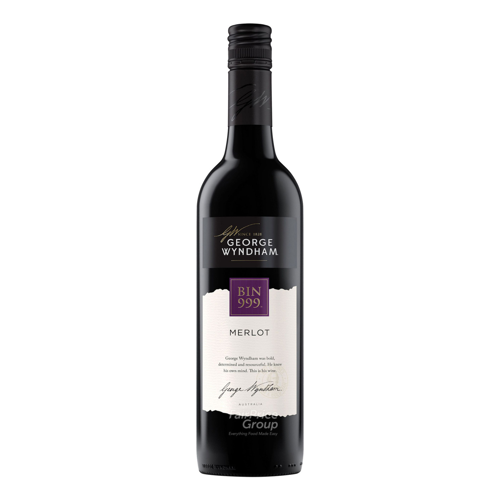 George Wyhdham Bin 999 Red Wine - Merlot | NTUC FairPrice