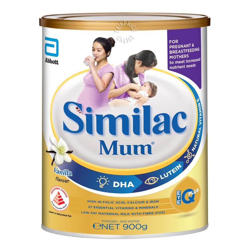 Abbott Similac Mum Low Fat Maternal Milk Powder - Vanilla | NTUC FairPrice