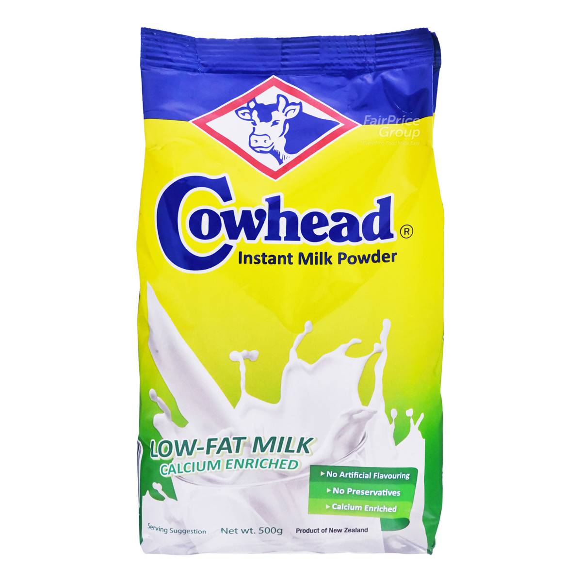 Cowhead Instant Milk Powder - Low Fat (Calcium Enriched) | NTUC FairPrice
