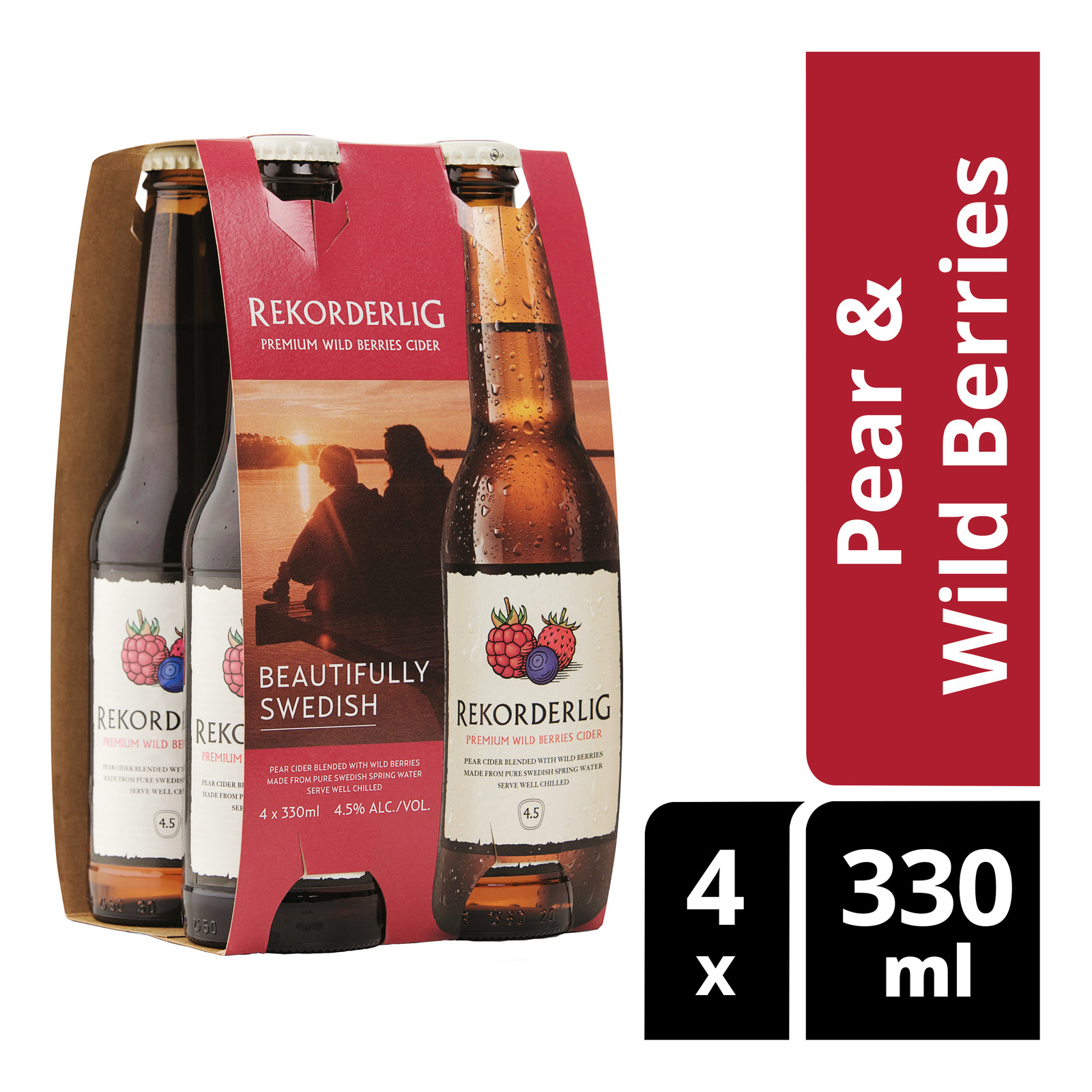 Rekorderlig Premium Bottle Cider - Pear & Wild Berries | NTUC FairPrice