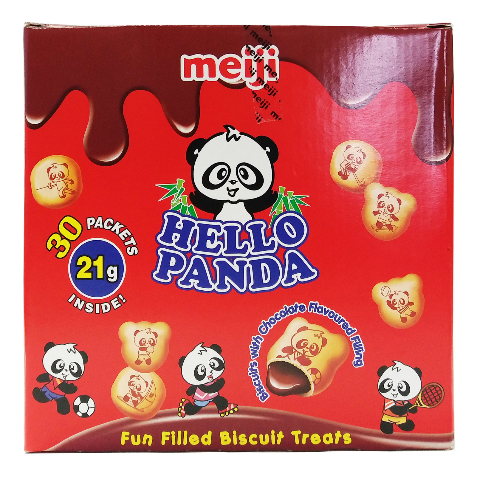 Meiji Hello Panda Biscuits - Chocolate | NTUC FairPrice