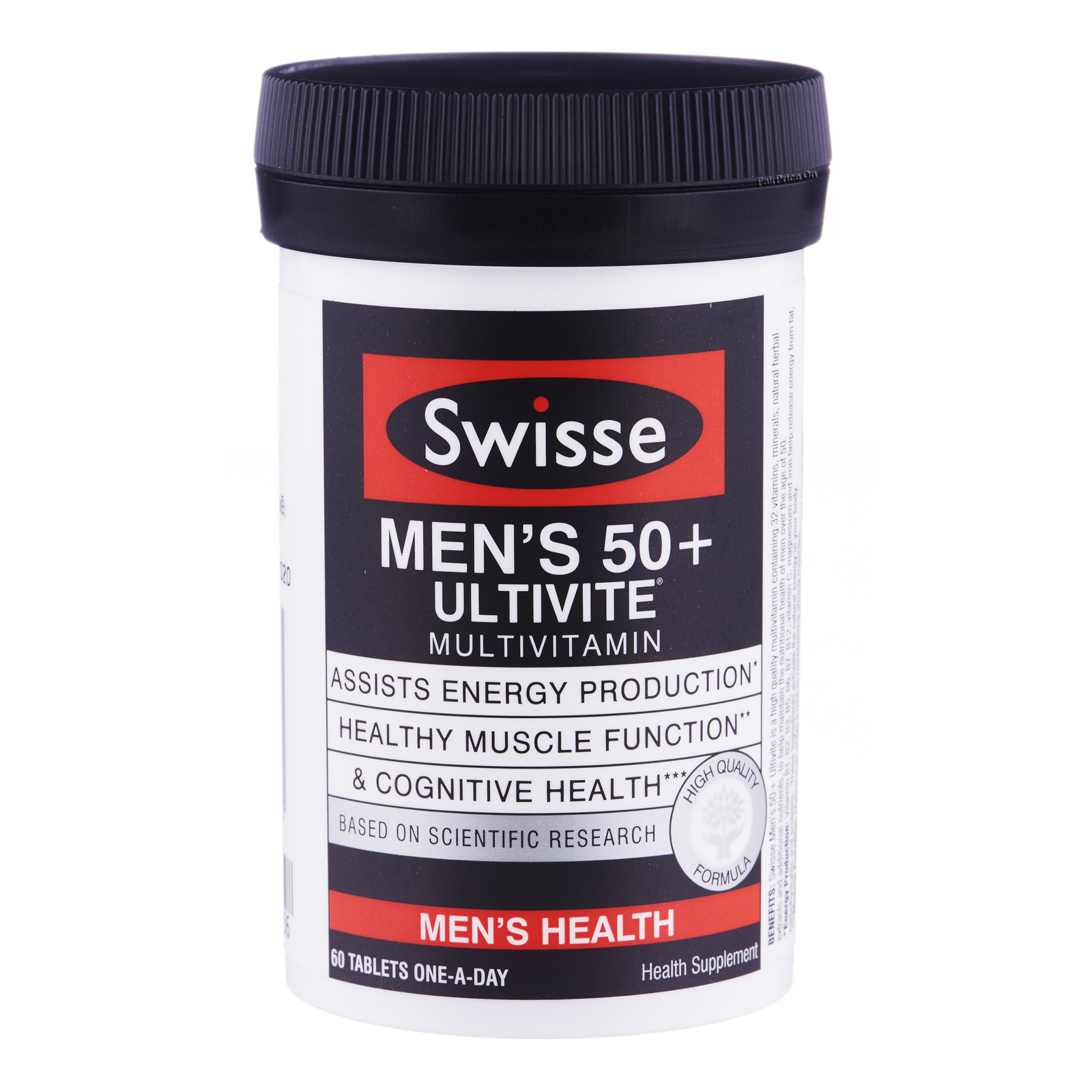 Swisse Multivitamin Supplement - Men's 50+ Ultivite | NTUC FairPrice