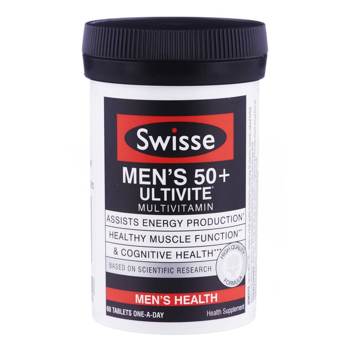 Swisse Multivitamin Supplement - Men's 50+ Ultivite | NTUC FairPrice