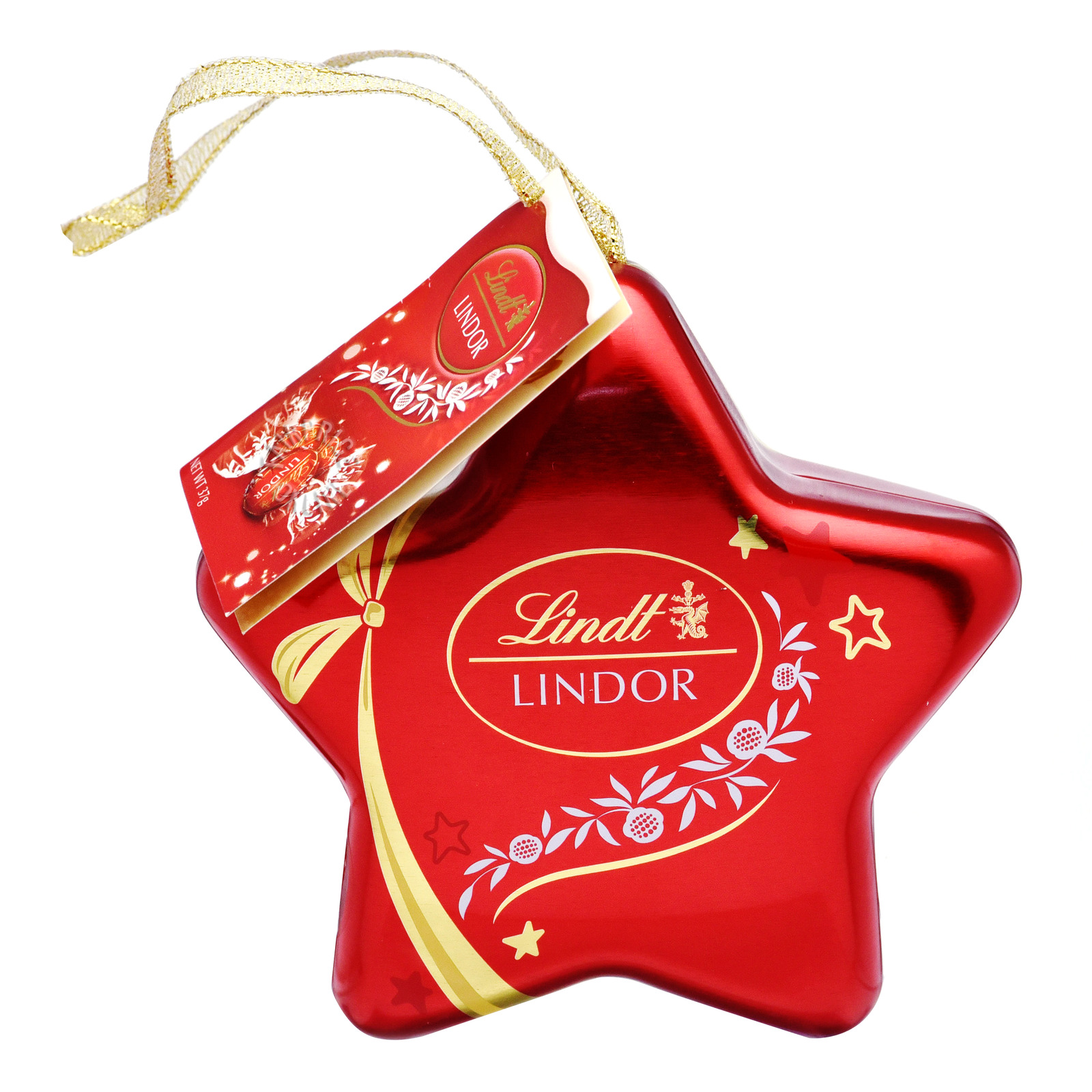 Lindt Lindor Chocolate - Mini Ornament Star | NTUC FairPrice