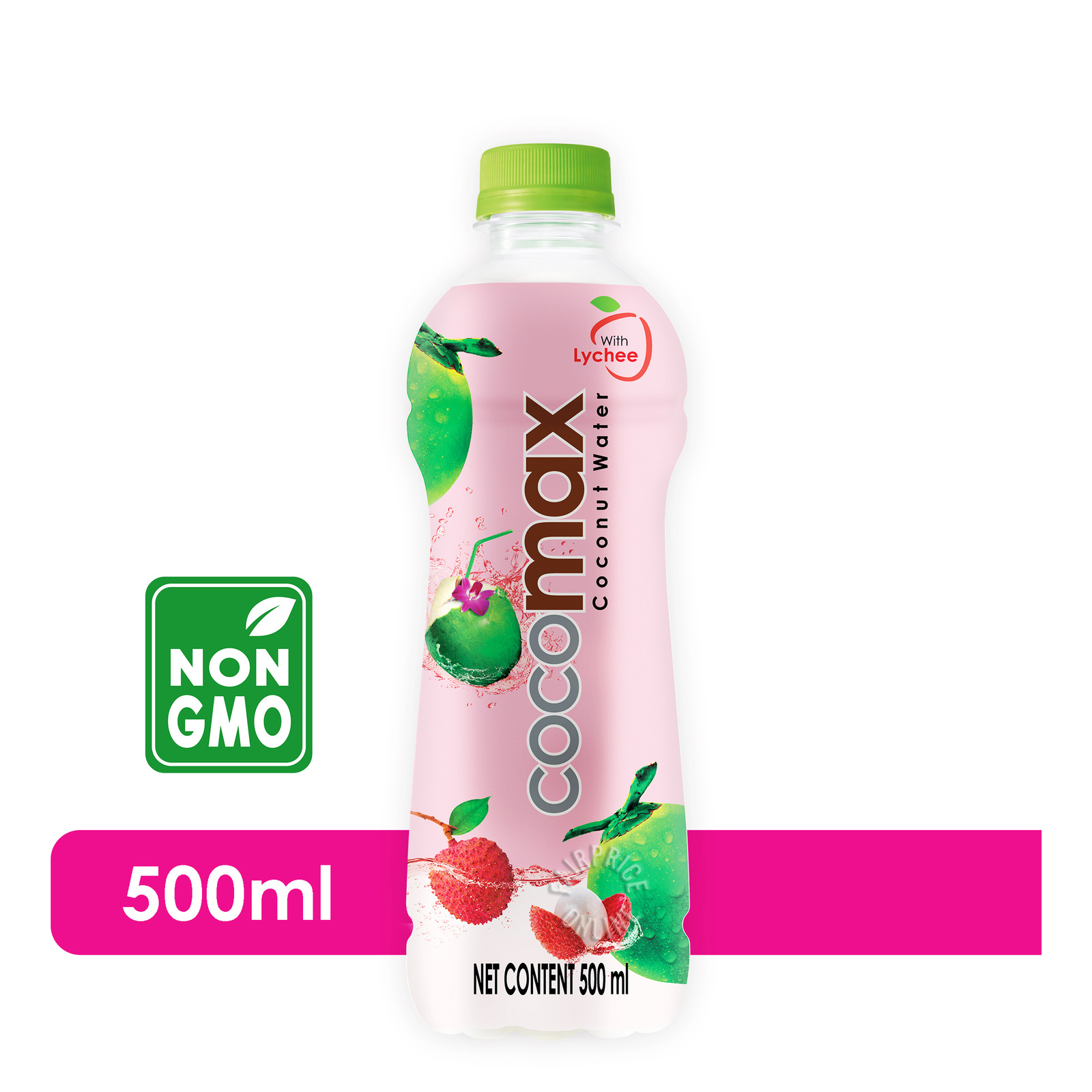 Cocomax 100% Coconut Bottle Water with Lychee | NTUC FairPrice