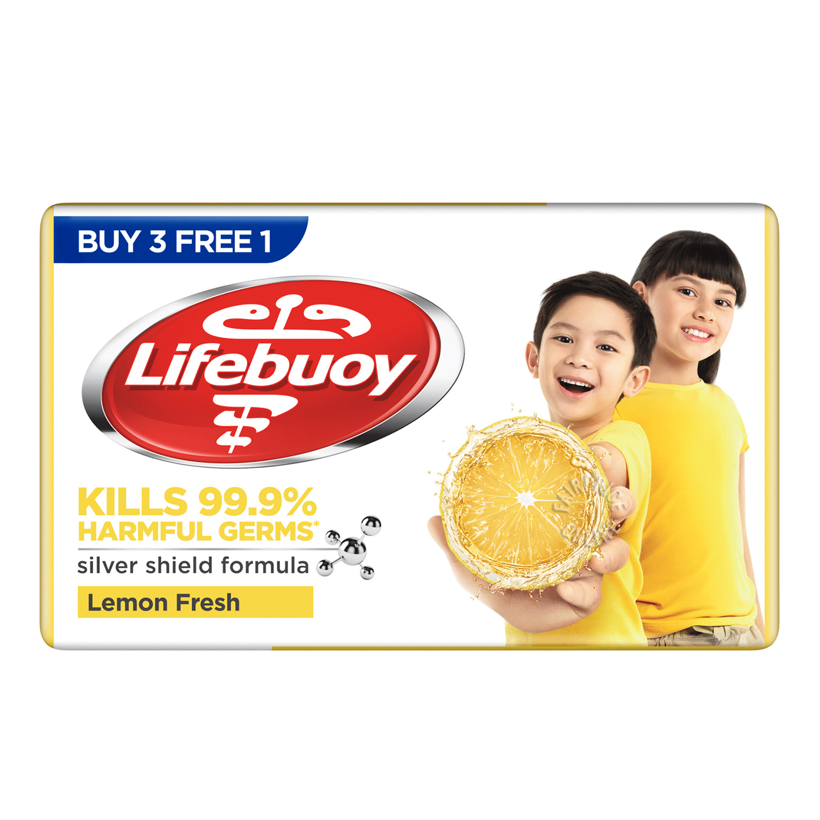 Lifebuoy Bar Soap - Lemon Fresh | NTUC FairPrice