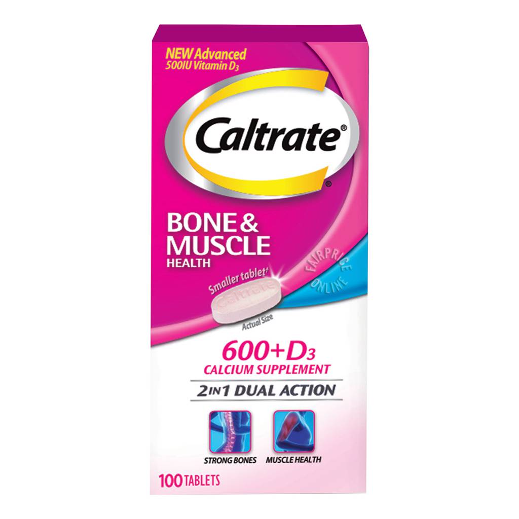 Caltrate Bone & Muscle Health Calcium Supplement | NTUC FairPrice