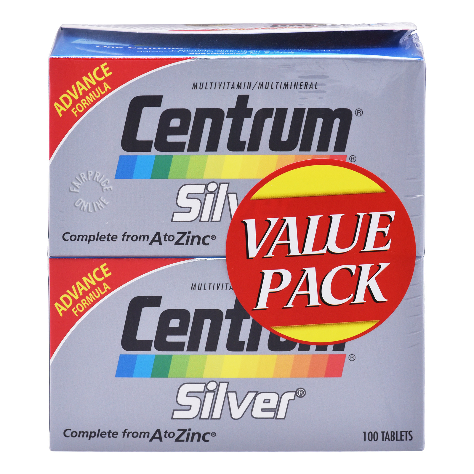Centrum Multi Vitamin Tablets - Silver | NTUC FairPrice