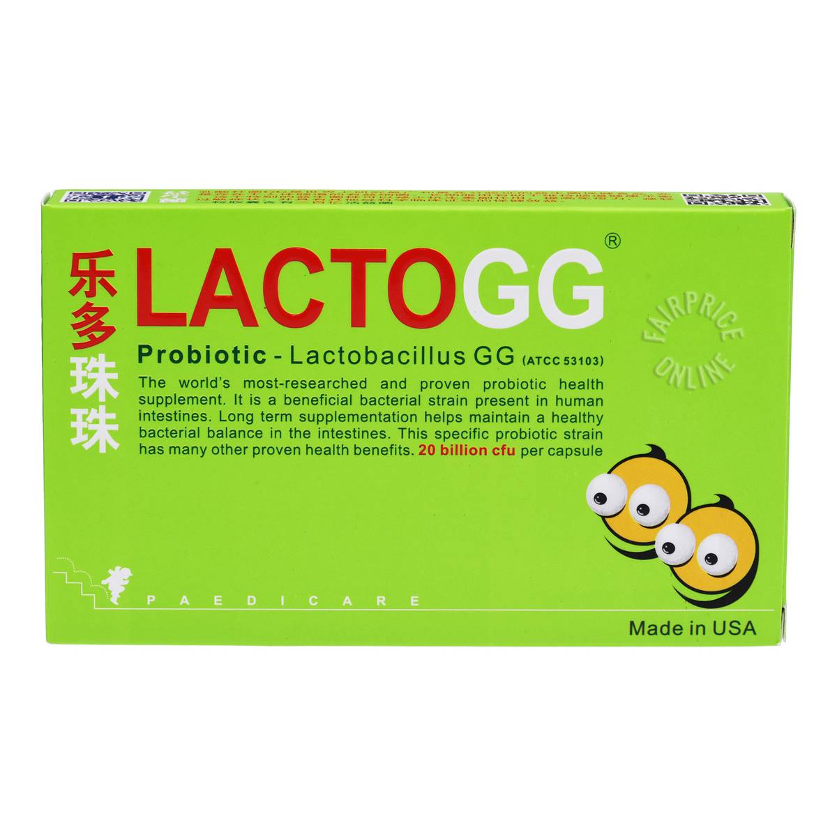 Lactogg Probiotic Capsules | NTUC FairPrice