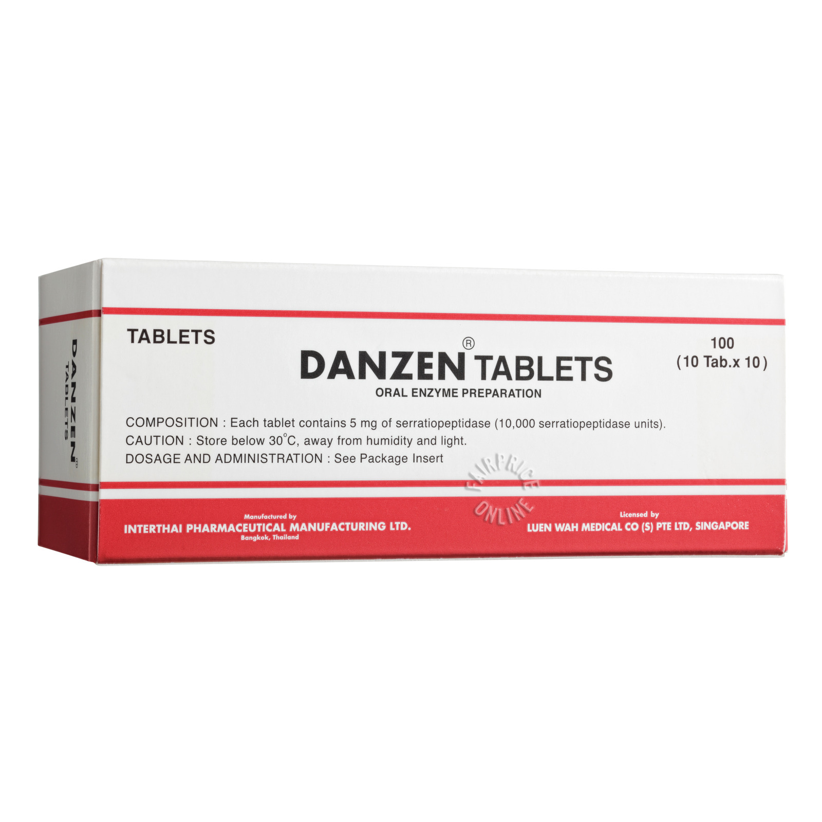 Danzen Tablet 5mg | NTUC FairPrice
