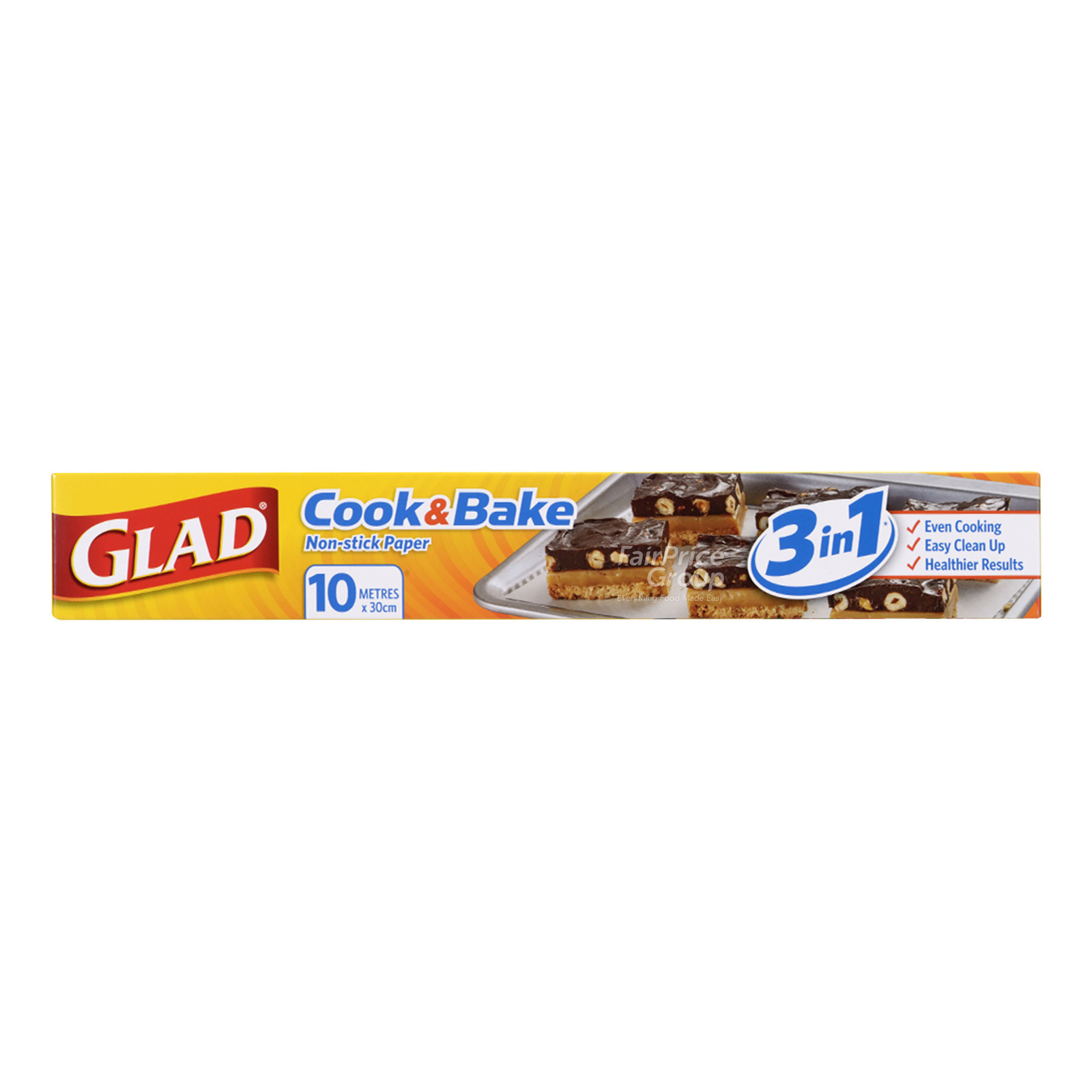 Glad Cook & Bake Non-stick Paper (10m) | NTUC FairPrice