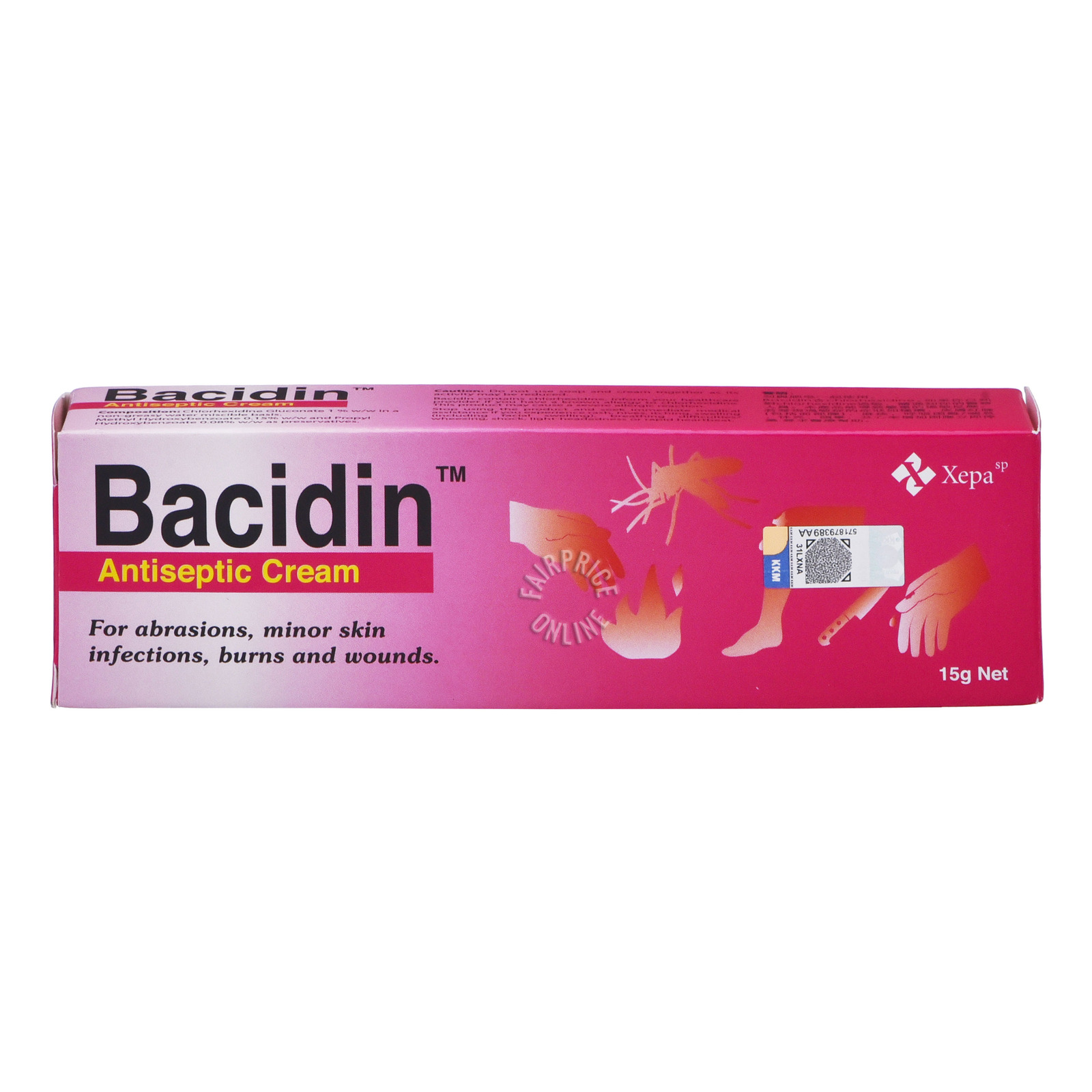 Bacidin Antiseptic Cream | NTUC FairPrice