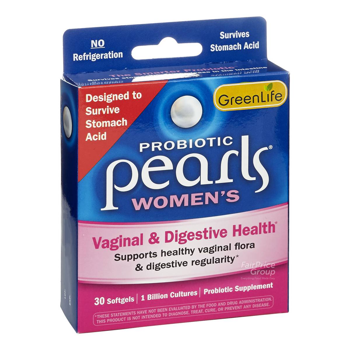 Greenlife Probiotic Pearls Women's Softgels | NTUC FairPrice