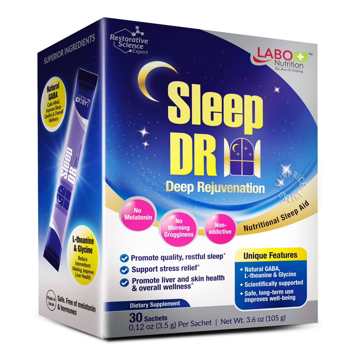 Labo Sleep Deep Rejuvenation Sleep Aid Supplement | NTUC FairPrice