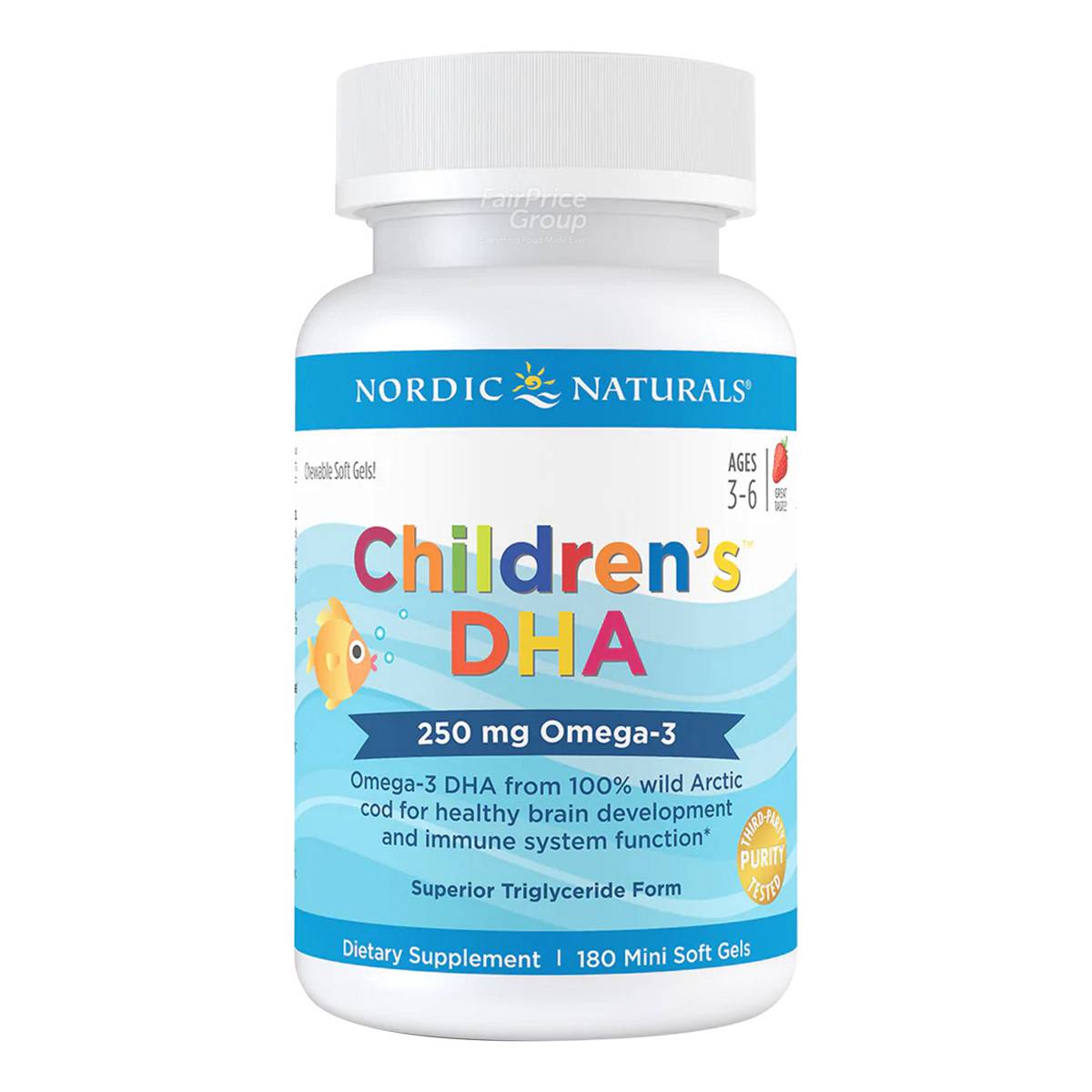 Nordic Naturals Children's DHA Xtra - Strawberry | NTUC FairPrice