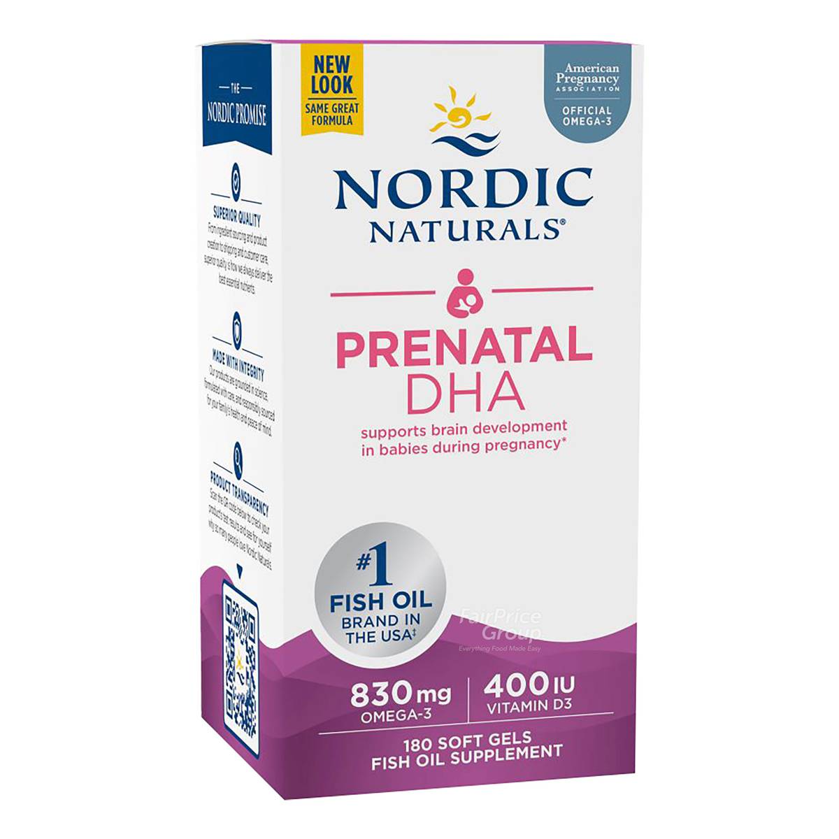 Nordic Naturals Prenatal DHA | NTUC FairPrice