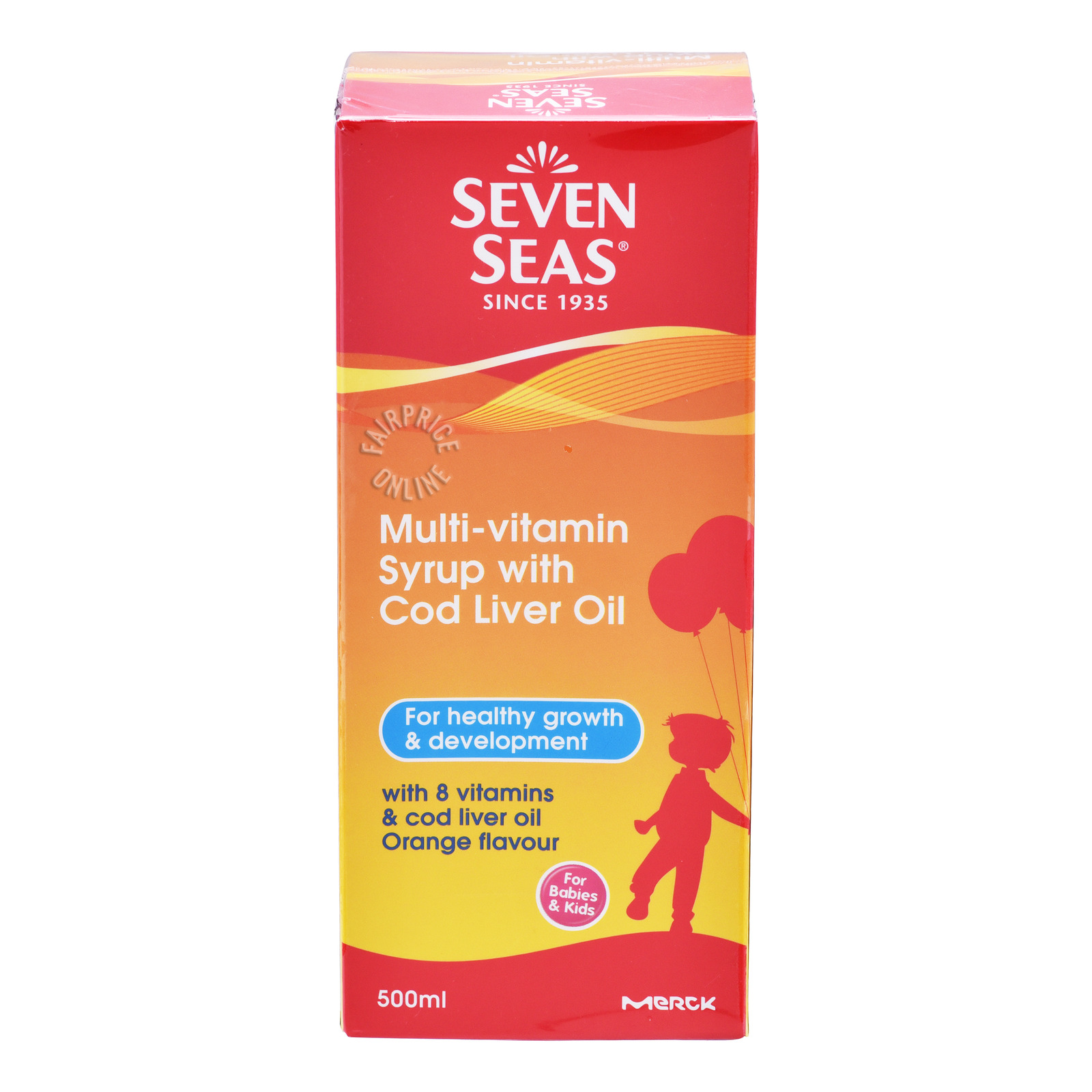 Seven Seas Multi-Vitamin Syrup with Cod Liver Oil | NTUC FairPrice
