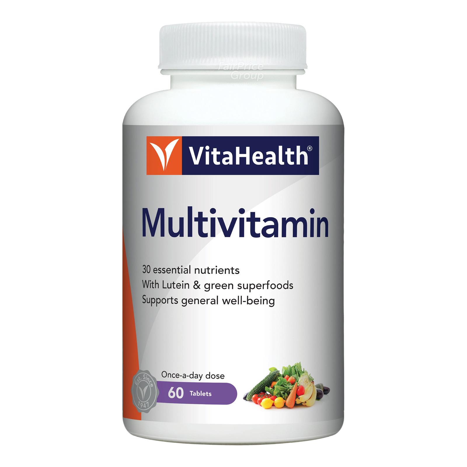 VitaHealth Vegetarian Multivitamin Tablets | NTUC FairPrice