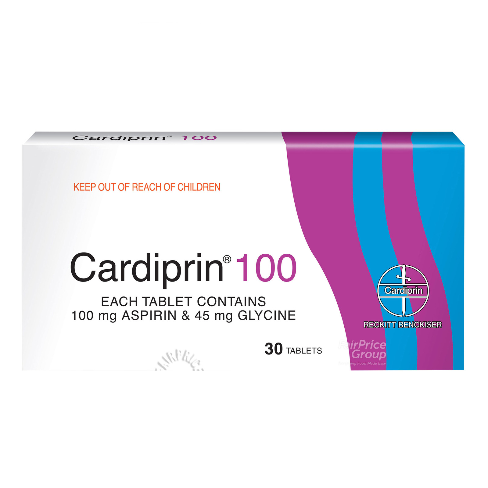 Cardiprin 100 Tablets | NTUC FairPrice