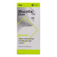 Mucolix Elixir for Cough - Kiwi Flavour | NTUC FairPrice