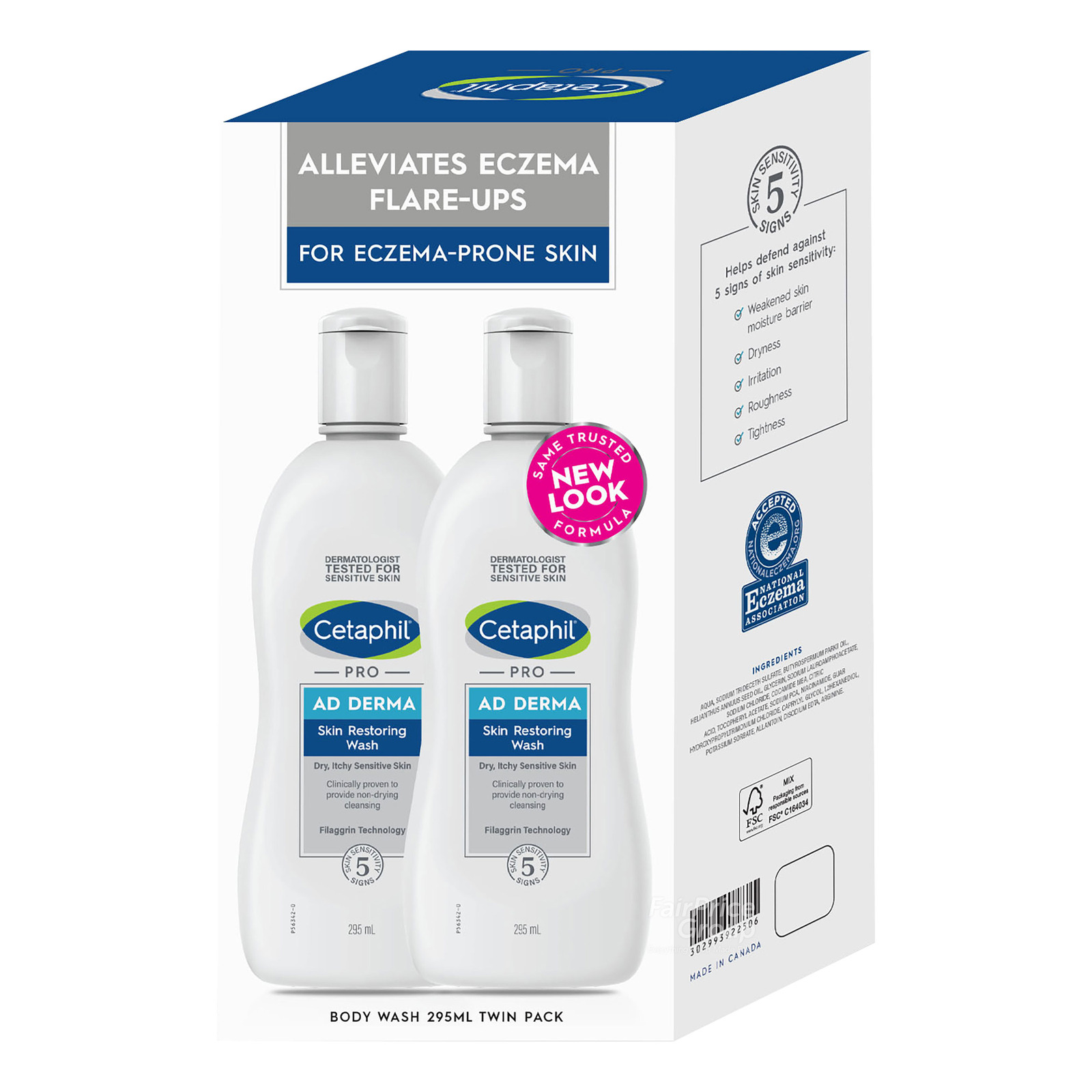 Cetaphil Pro Ad Derma Skin Restoring Body Wash | NTUC FairPrice