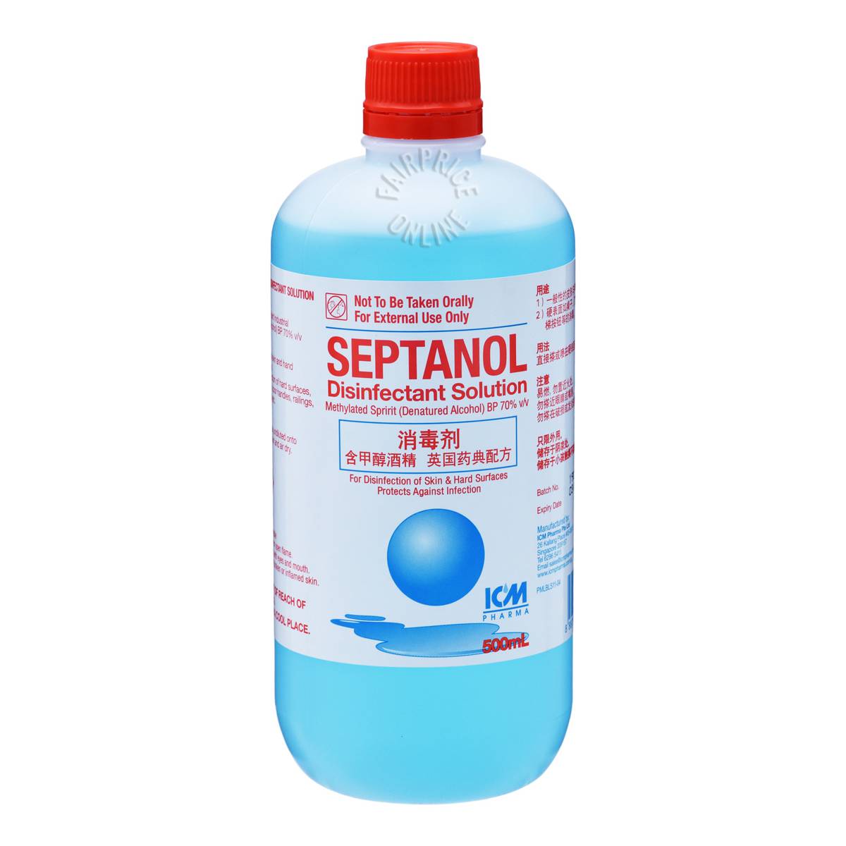 ICM Septanol Disinfectant Solution | NTUC FairPrice