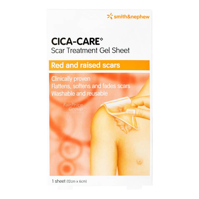 Smith & Nephew Cica-Care Scar Gel Sheet - 6x12cm | NTUC FairPrice
