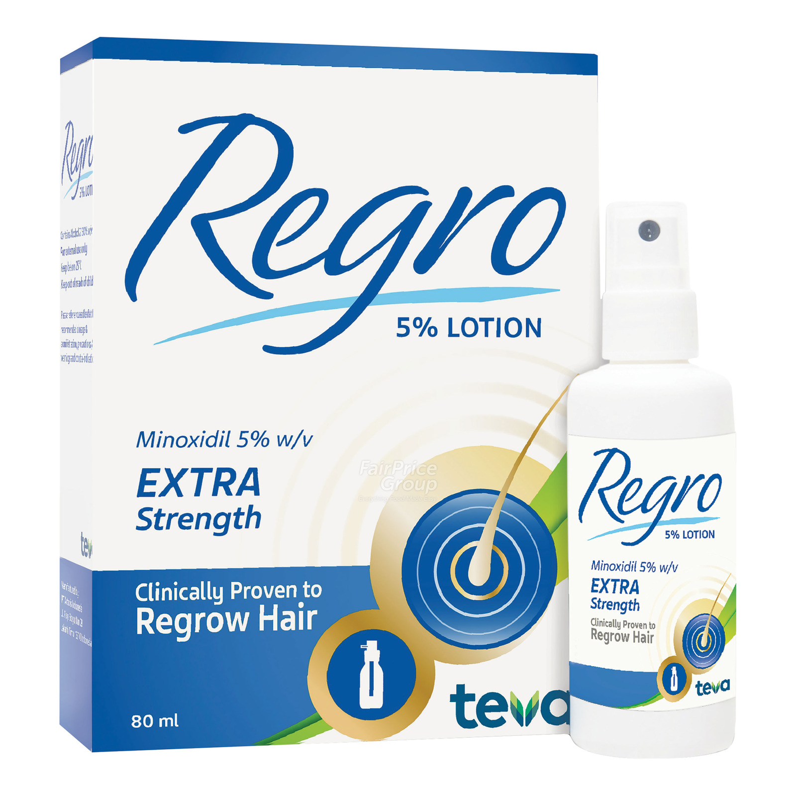 Regro 5% Hair Lotion - Extra Strength | NTUC FairPrice