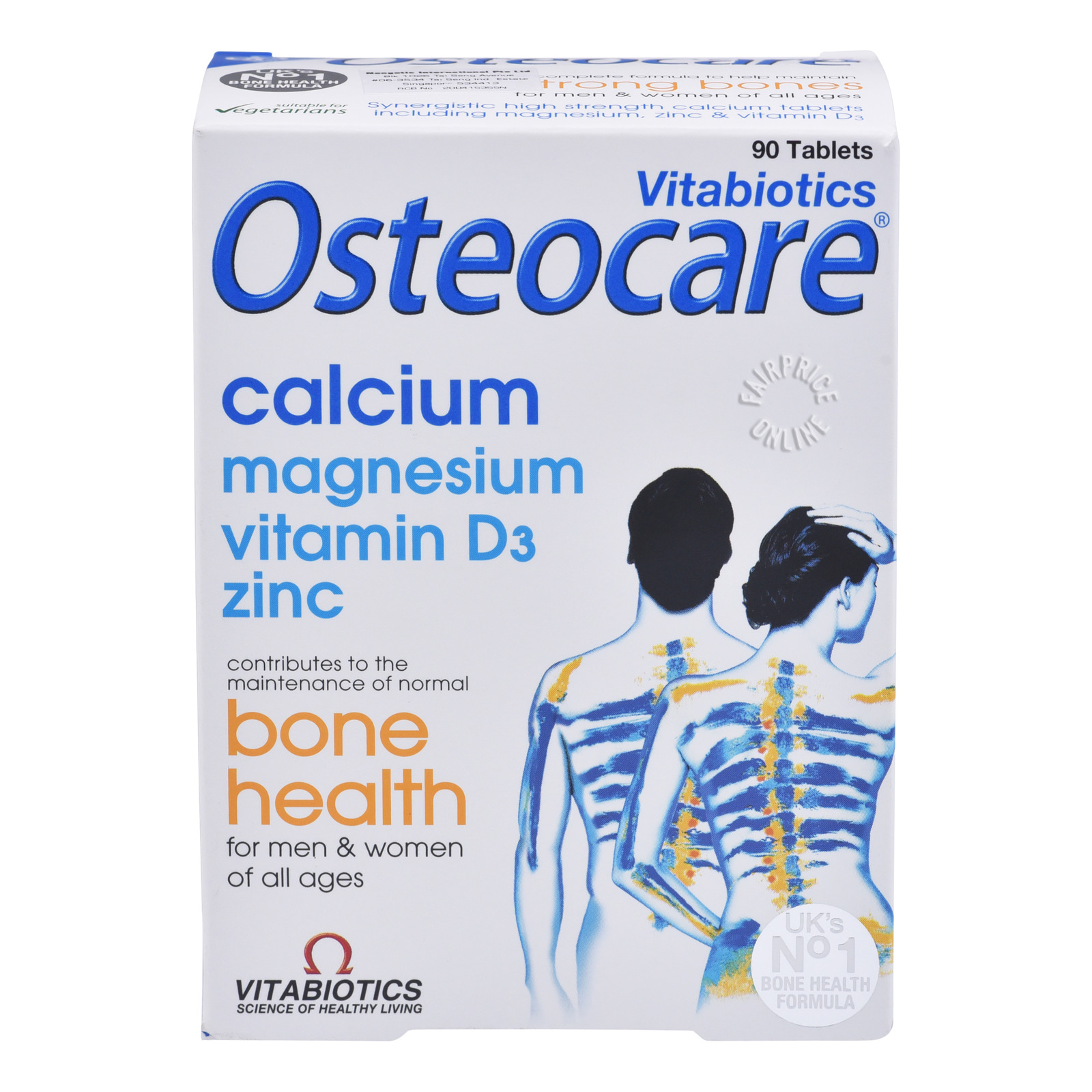 Vitabiotics Osteocare Bone Health Tablets | NTUC FairPrice