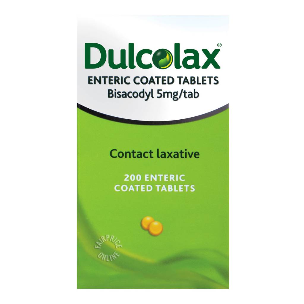 Dulcolax Enteric Coated Laxative Tablets | NTUC FairPrice