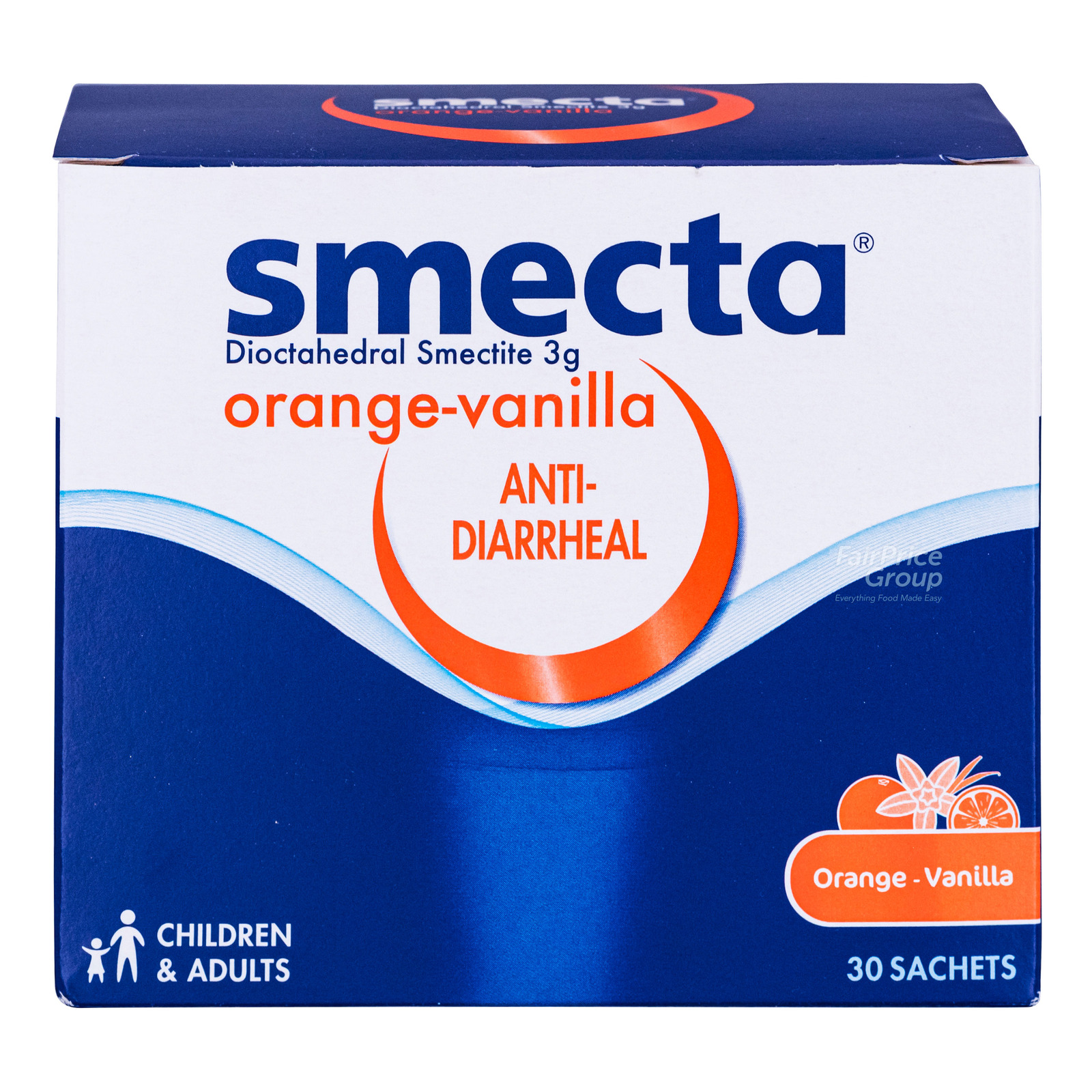 Smecta Anti Diarrheal Powder - Orange | NTUC FairPrice