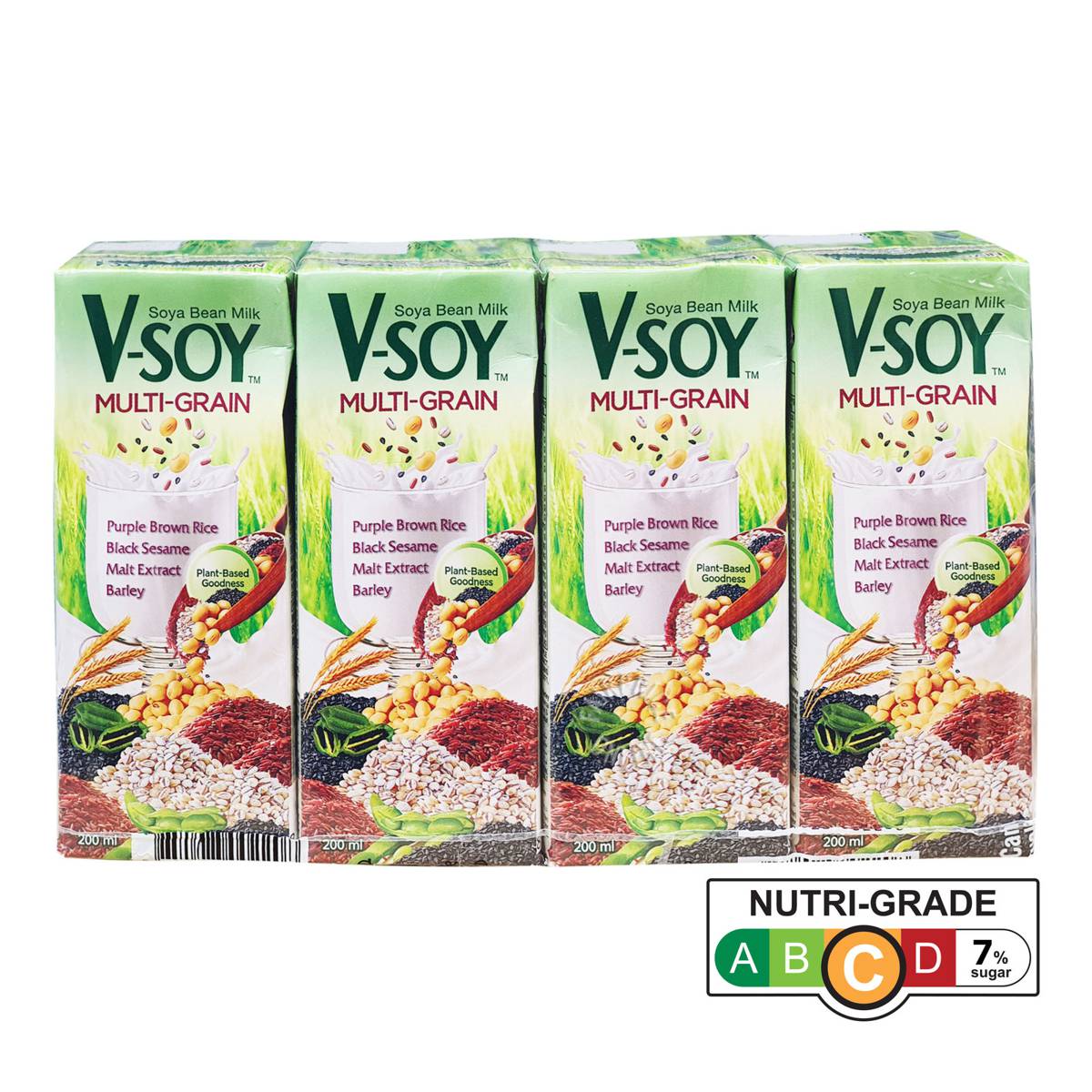 V-Soy Multi-Grain Soya Bean Milk Packet Drink | NTUC FairPrice