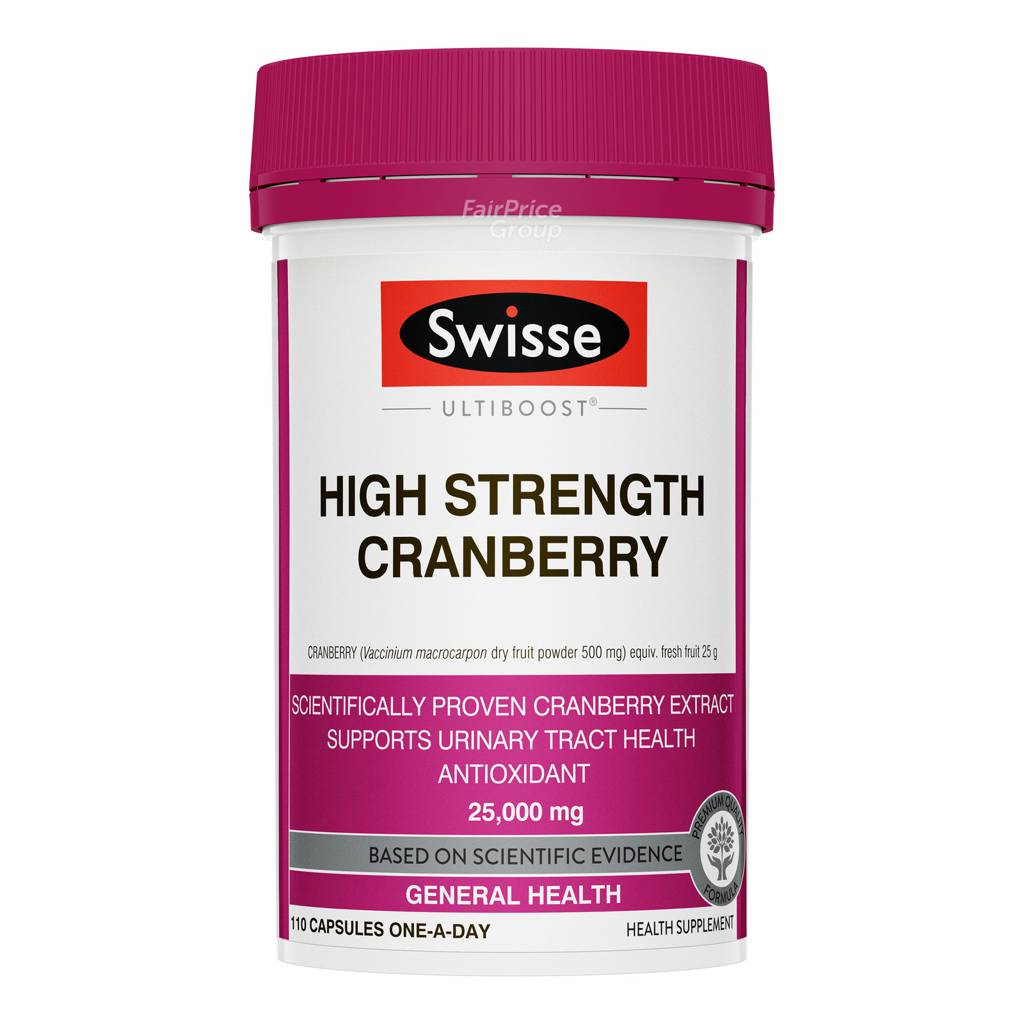 Swisse Supplement Capsules - High Strength Cranberry | NTUC FairPrice