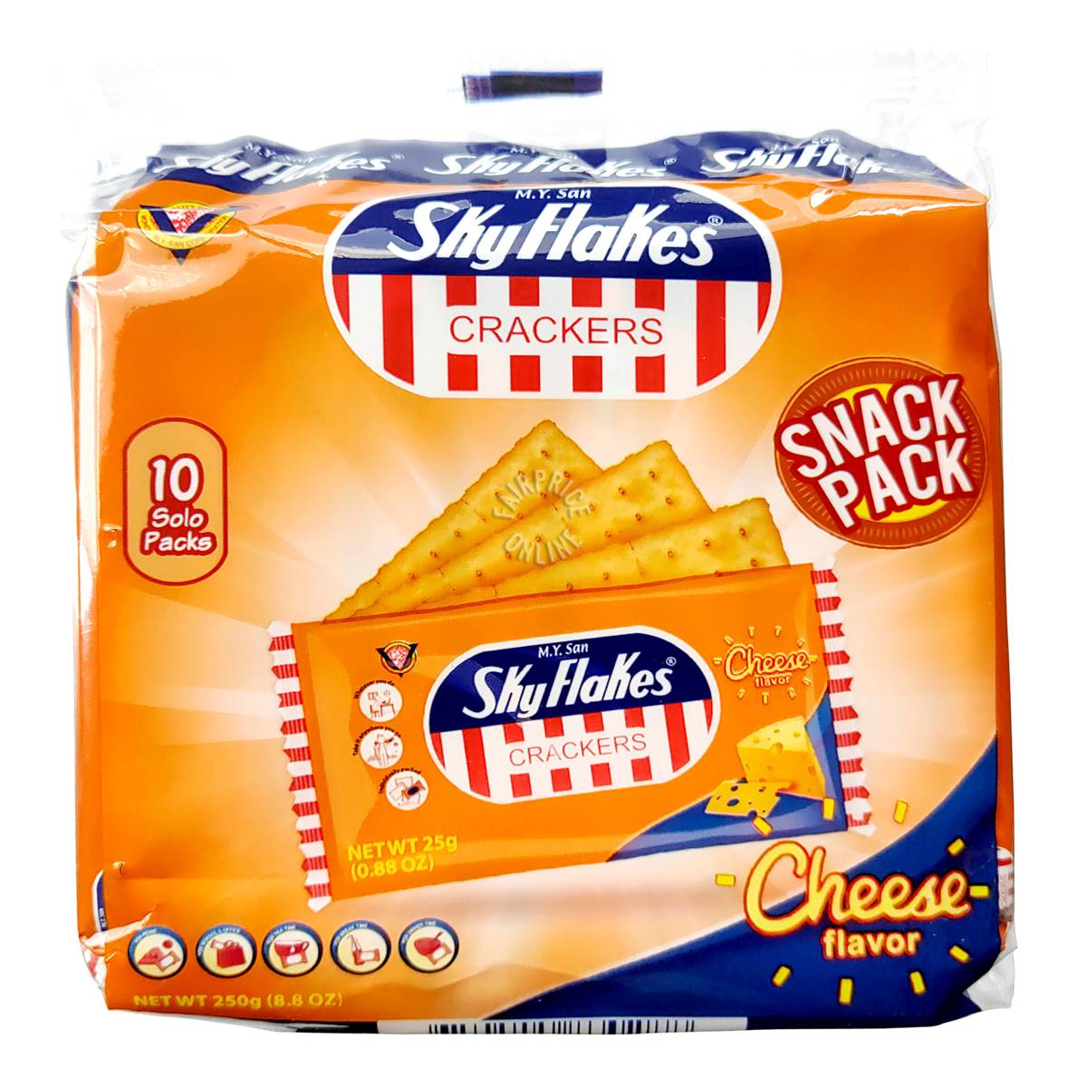 M.Y. San Sky Flakes Crackers - Cheese | NTUC FairPrice