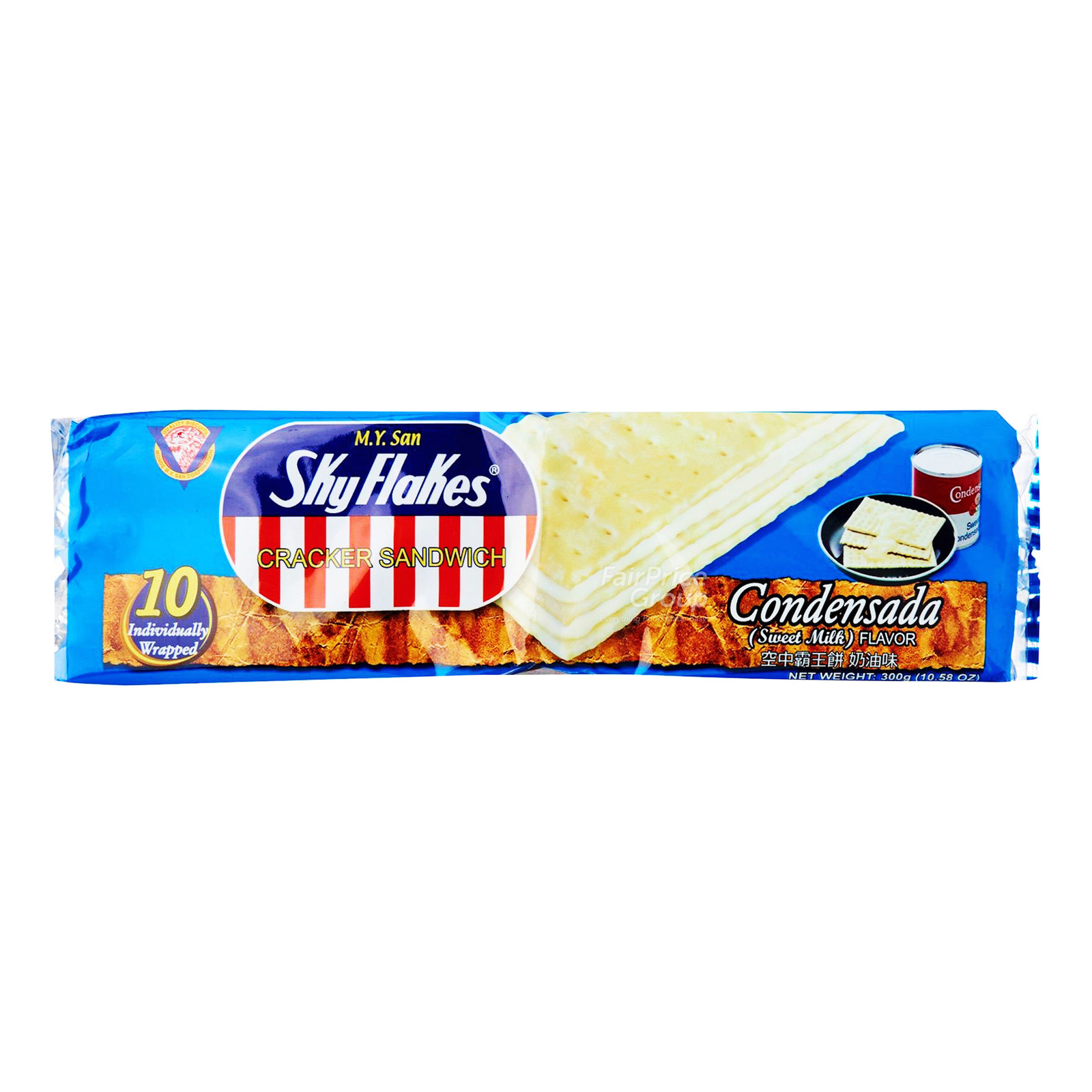 M.Y. San Sky Flakes Cracker Sandwich - Condensada | NTUC FairPrice