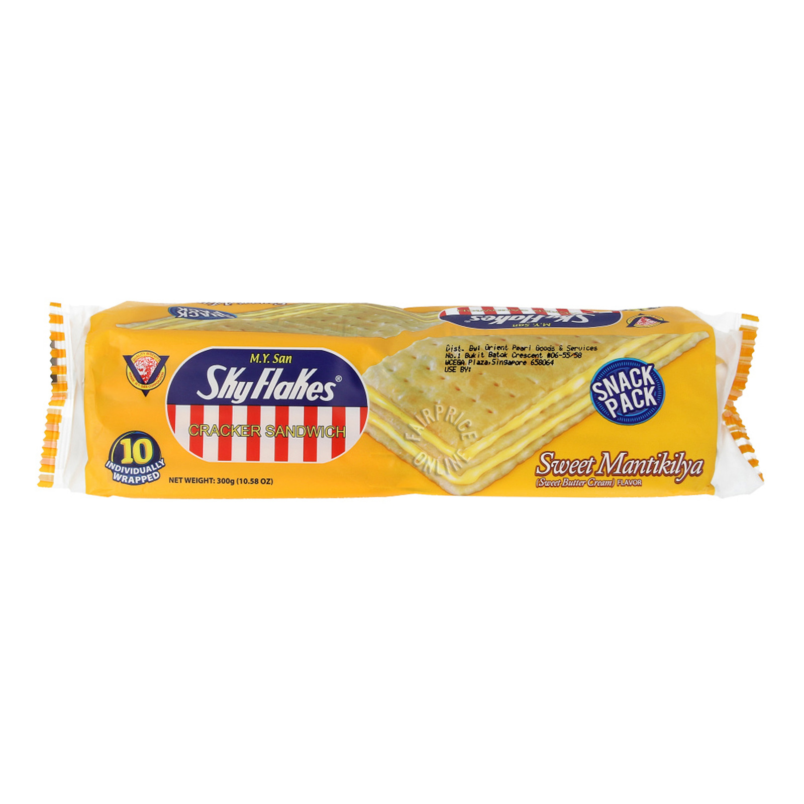 M.Y. San Sky Flakes Cracker Sandwich - Sweet Mantikilya | NTUC FairPrice