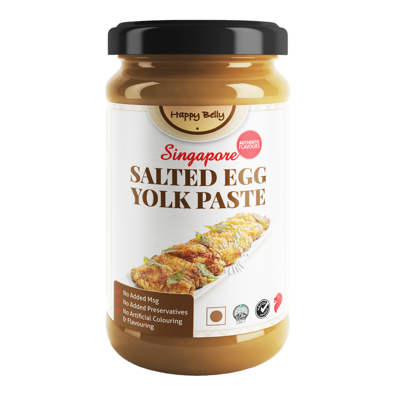 Happy Belly Singapore Paste - Salted Egg Yolk | NTUC FairPrice