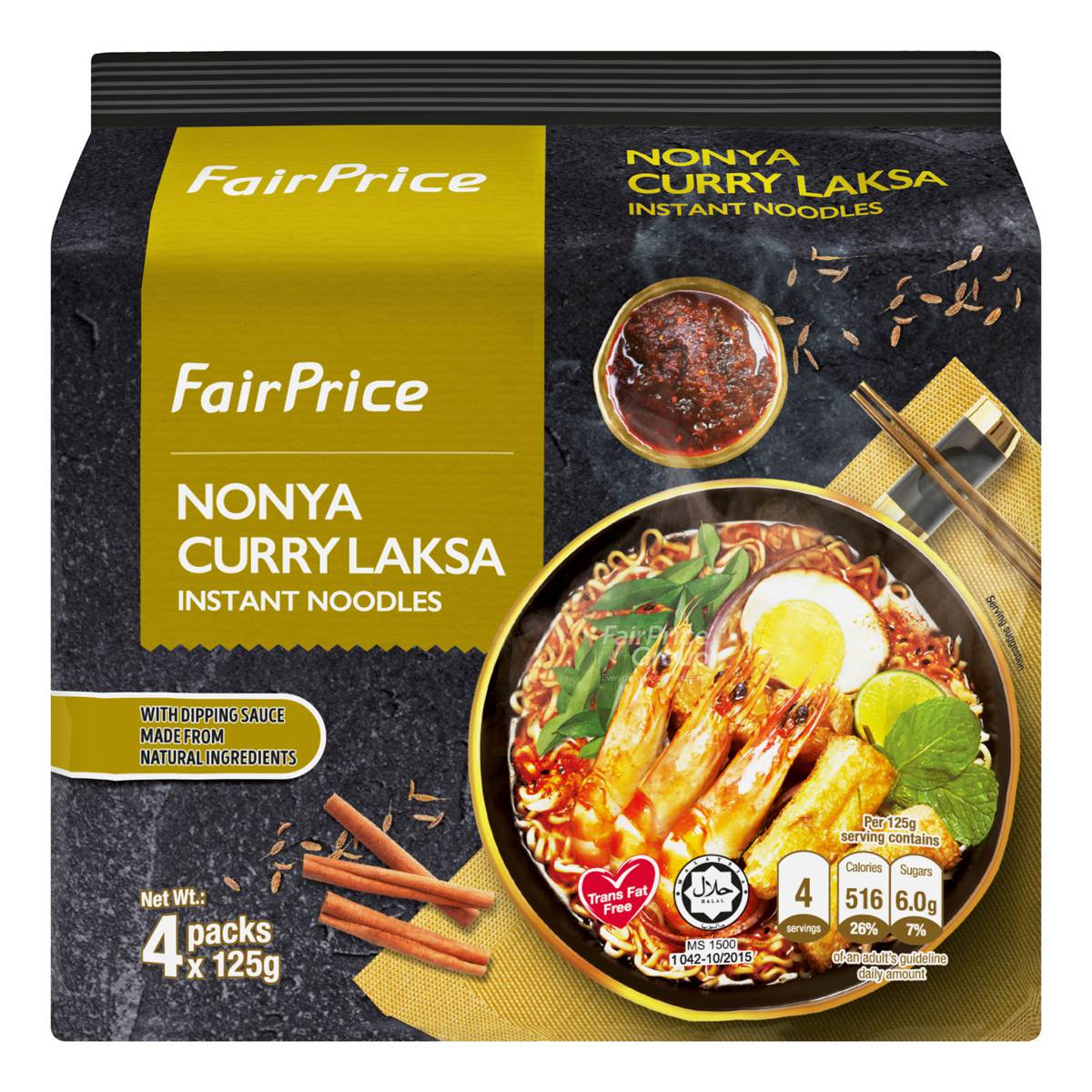 FairPrice Instant Noodles - Nonya Curry Laksa | NTUC FairPrice