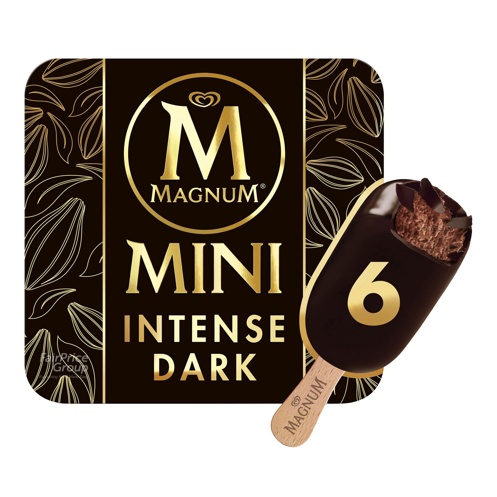 Magnum Mini Ice Cream - Intense Dark | NTUC FairPrice