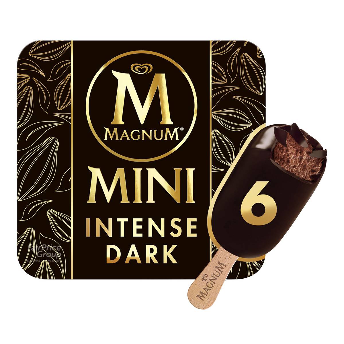 Magnum Mini Ice Cream - Intense Dark | NTUC FairPrice