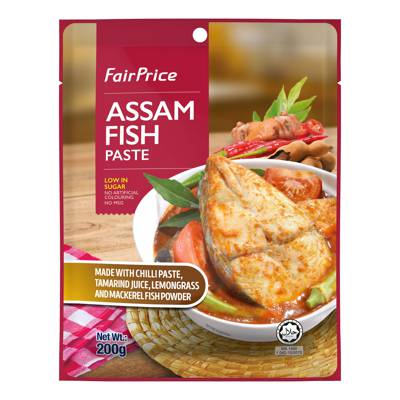 FairPrice Asian Recipe Paste Mix - Assam Fish | NTUC FairPrice