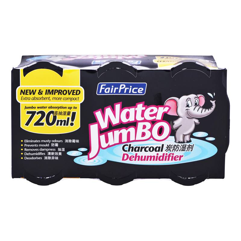 FairPrice Water Jumbo Charcoal Dehumidifier | NTUC FairPrice