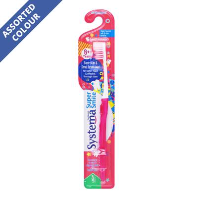 Systema Super Smile Toothbrush - Super Compact (8+ years) | NTUC FairPrice
