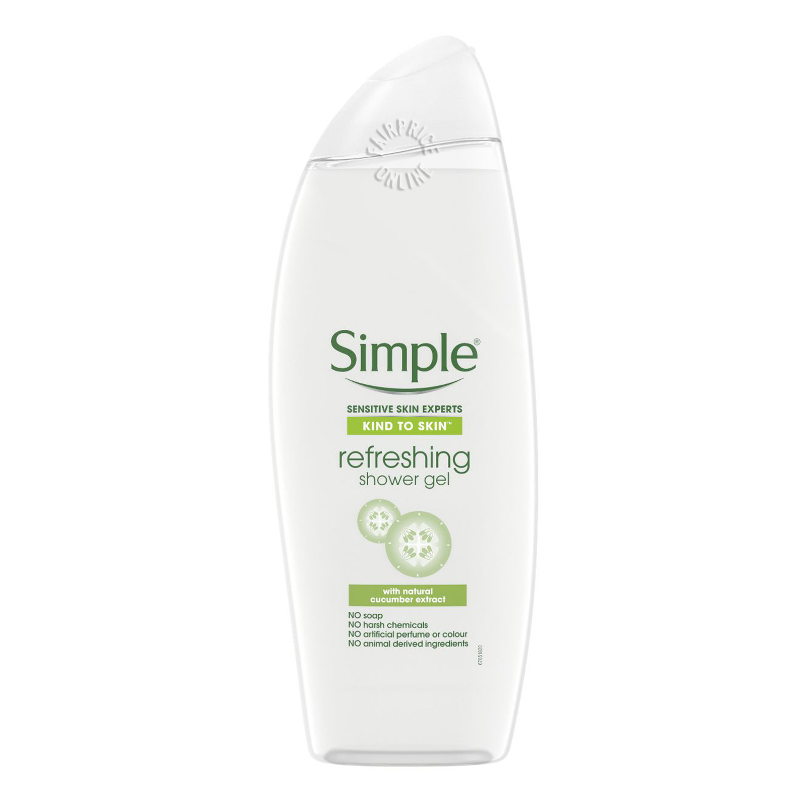 Simple Shower Cream - Refreshing | NTUC FairPrice