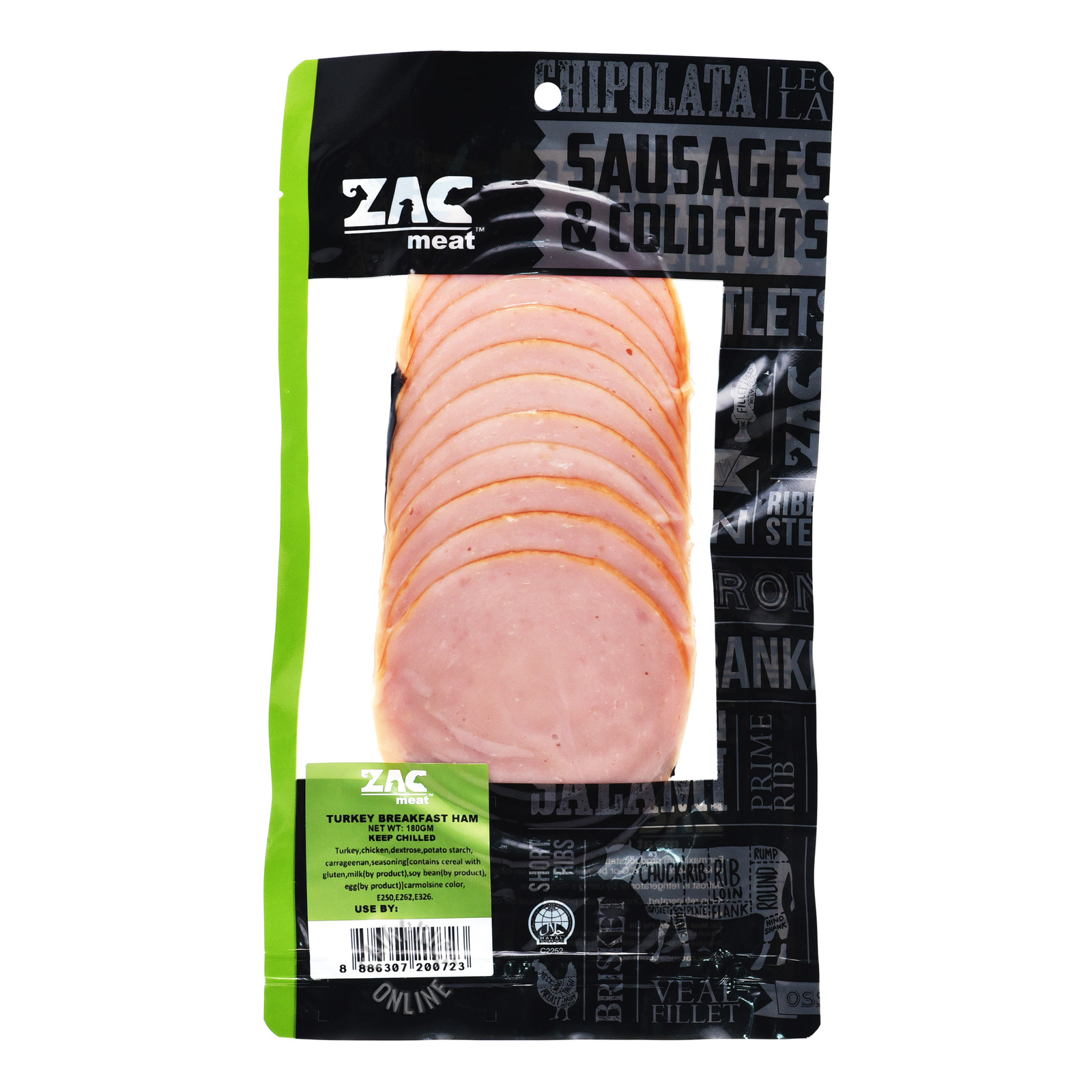 Zac's Meat Turkey Breakfast Ham | NTUC FairPrice