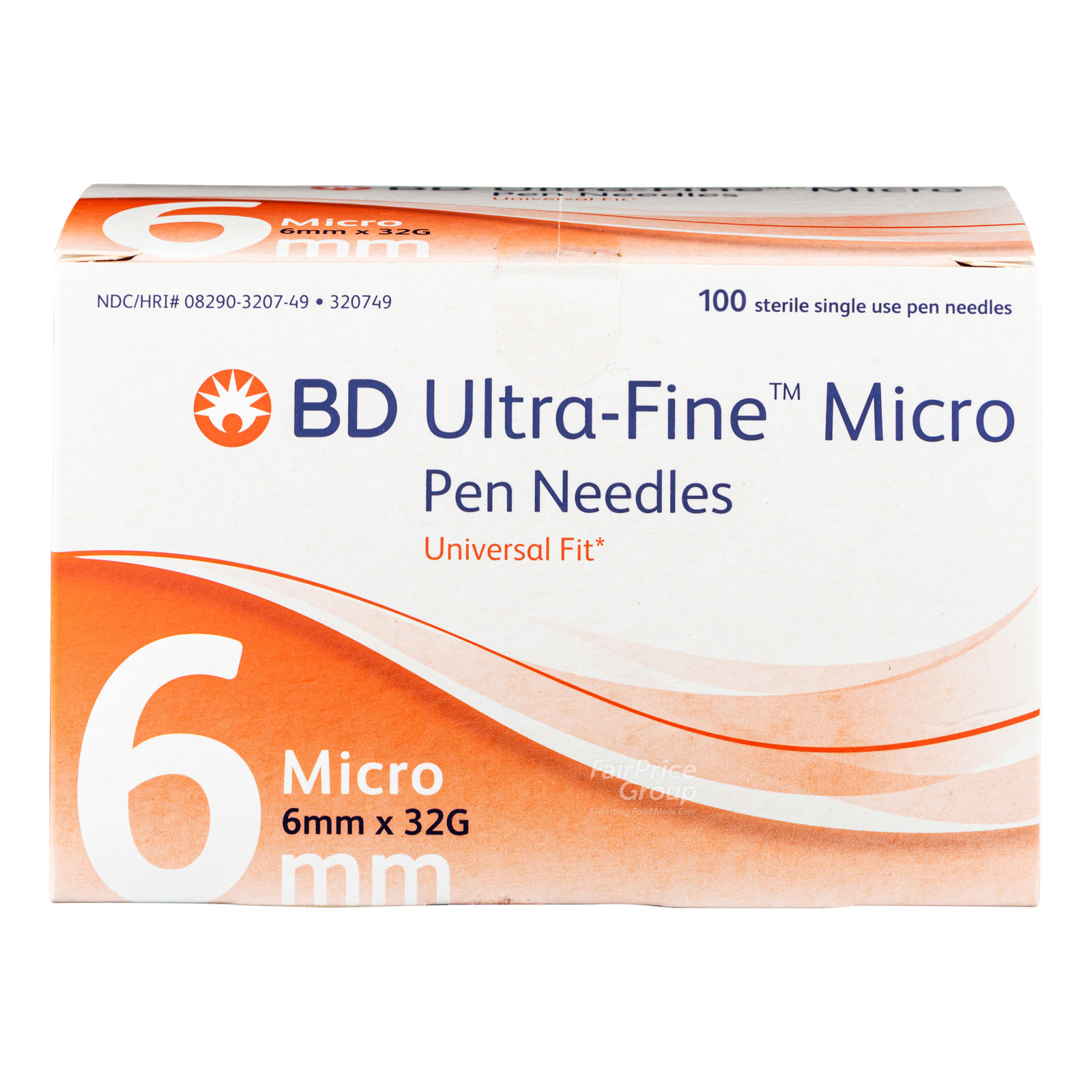 BD Ultra-fine Micro Pen Needles - 6mm | NTUC FairPrice