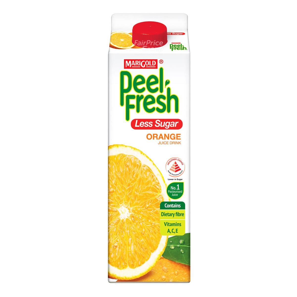 Marigold Peel Fresh Juice - Orange (Less Sugar) | NTUC FairPrice