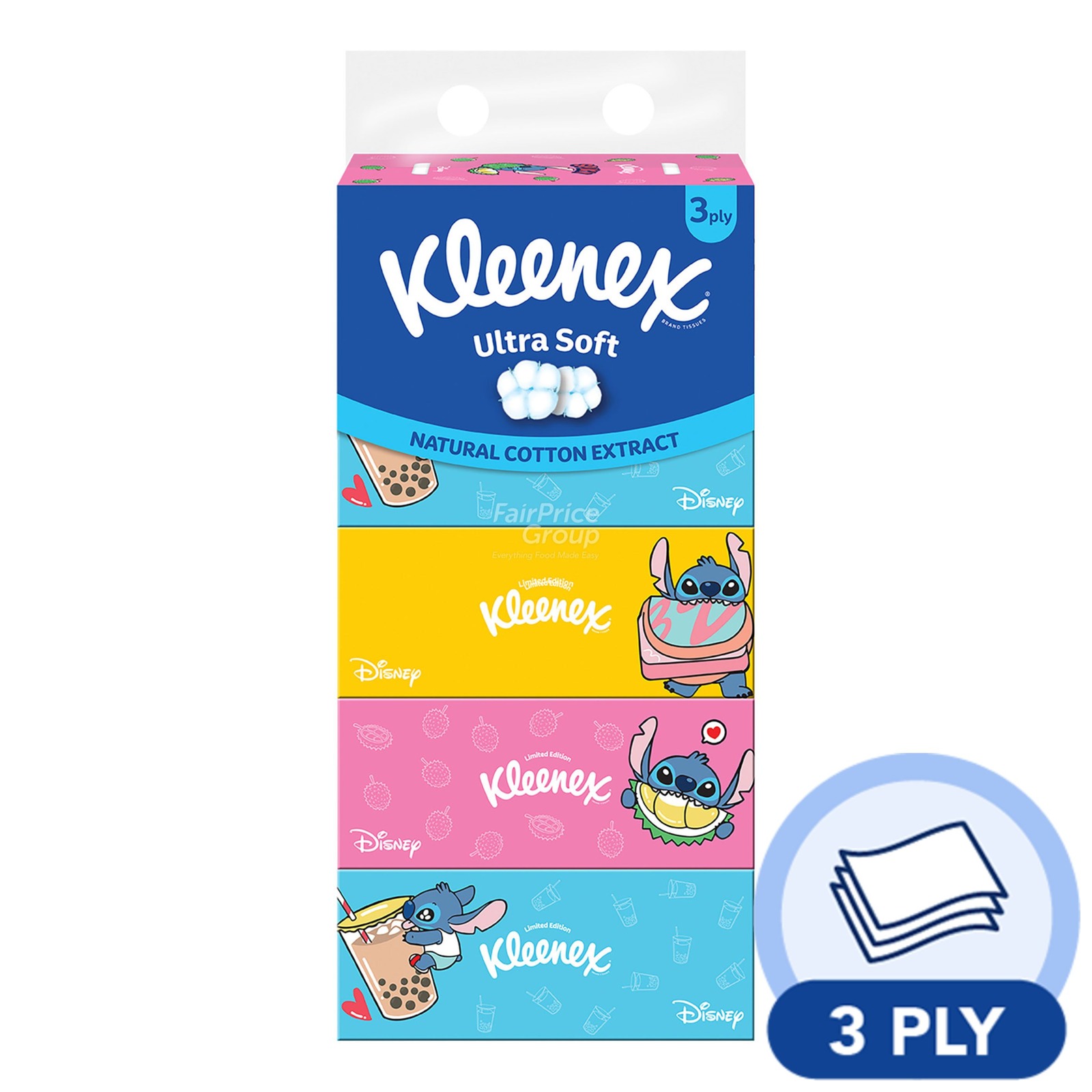 Kleenex Facial Tissue Box - Disney A (3ply) | NTUC FairPrice