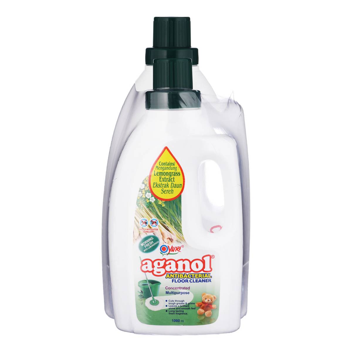 Yuri Aganol Antibacterial Floor Cleaner - Morning Fresh | NTUC FairPrice